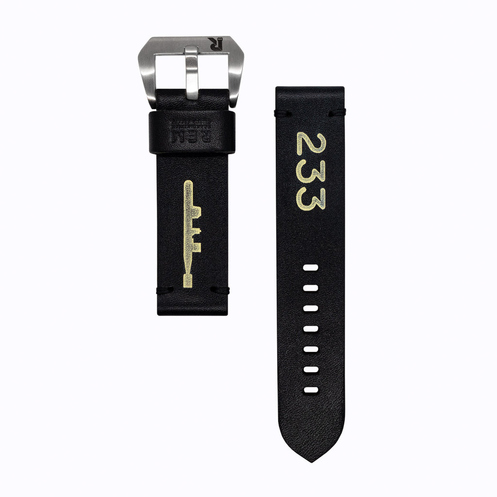 REM – Referenza – Laser engraved watch strap for Panerai – REM Straps
