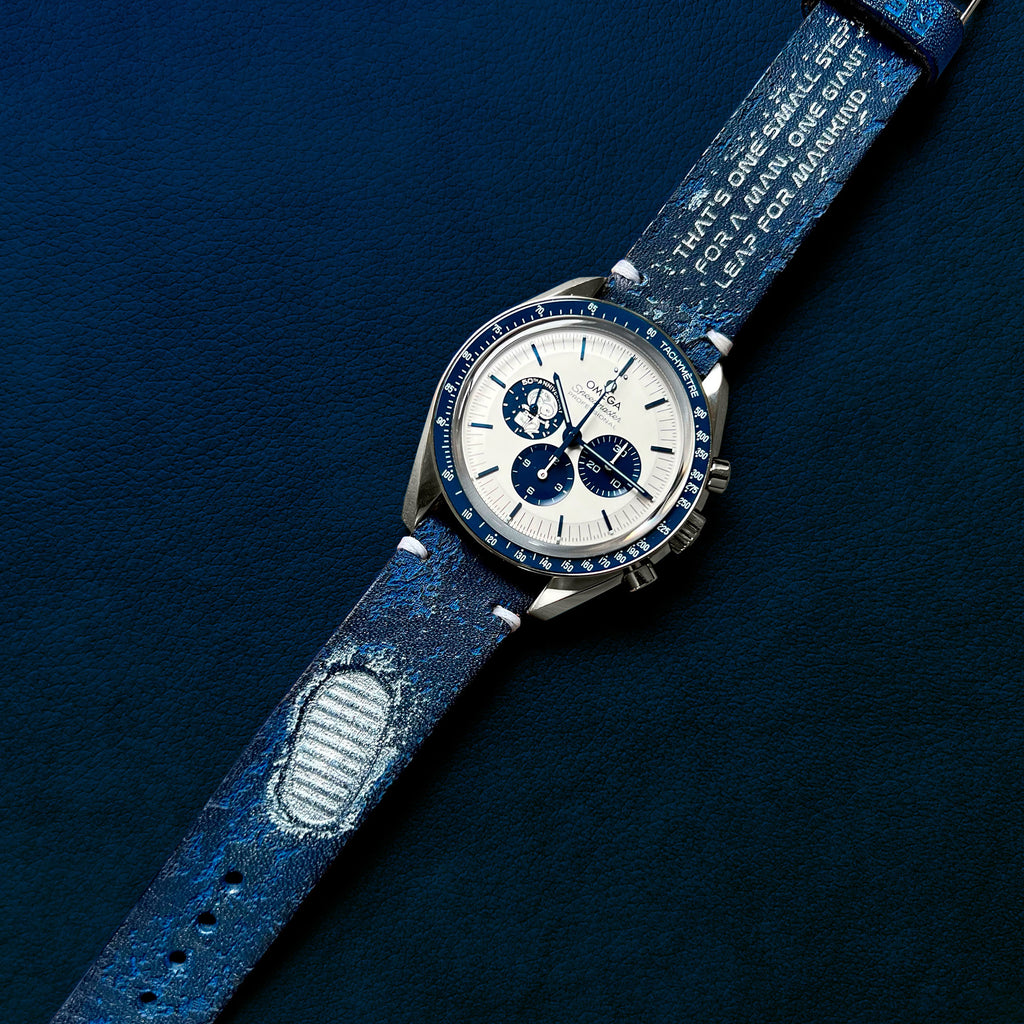 REM – Moon DNA – Laser engraved watch strap for Omega Speedmaster – REM ...