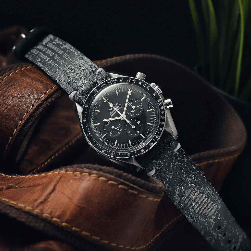 REM – Moon DNA – Laser engraved watch strap for Omega Speedmaster – REM ...