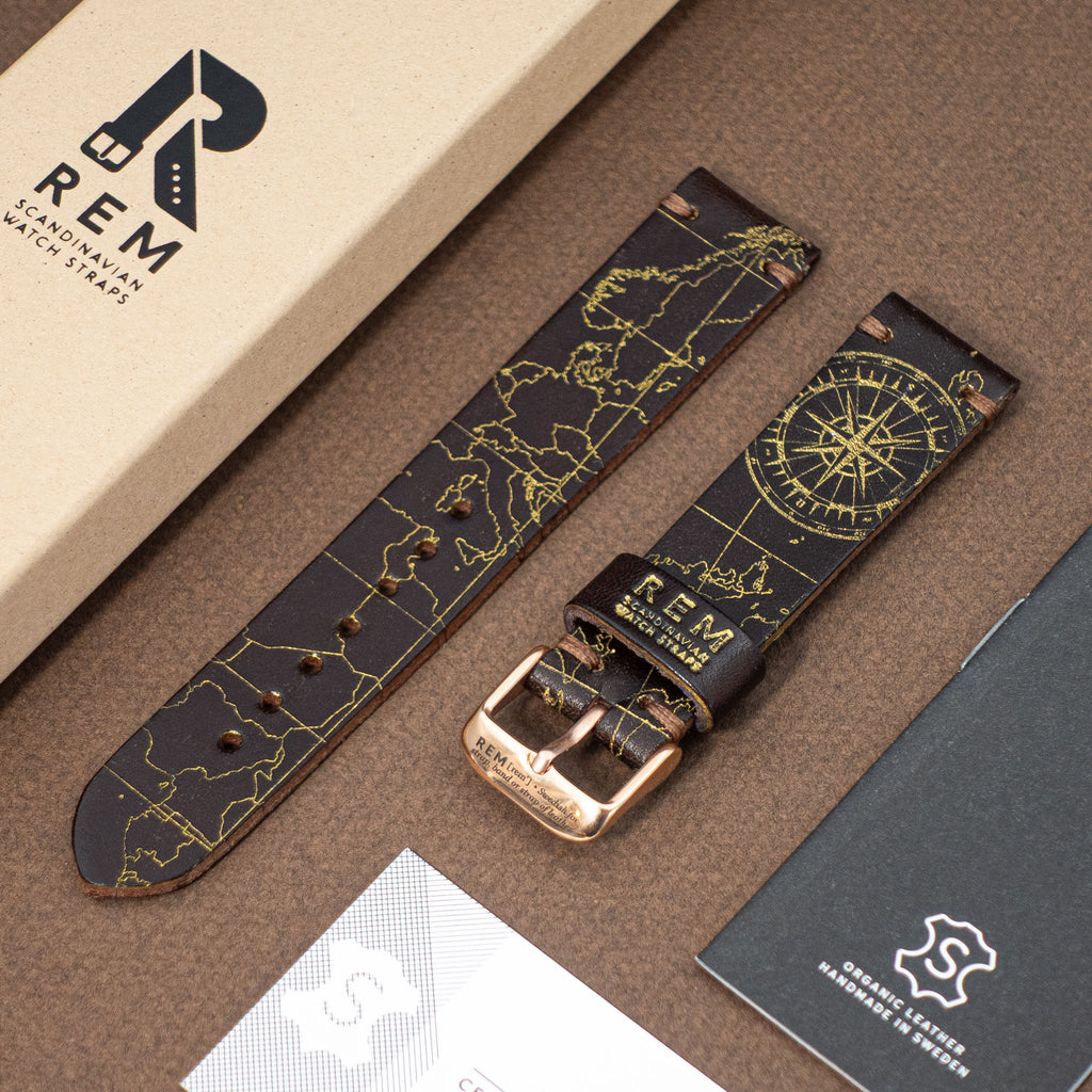 REM – Vagabond – Laser engraved watch strap – REM Straps