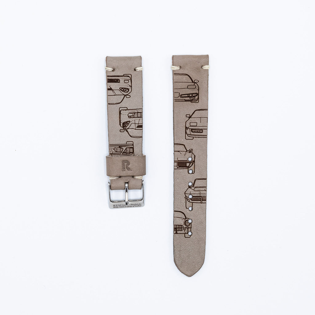 REM – Corvette Generations – Laser engraved watch strap celebrating ...
