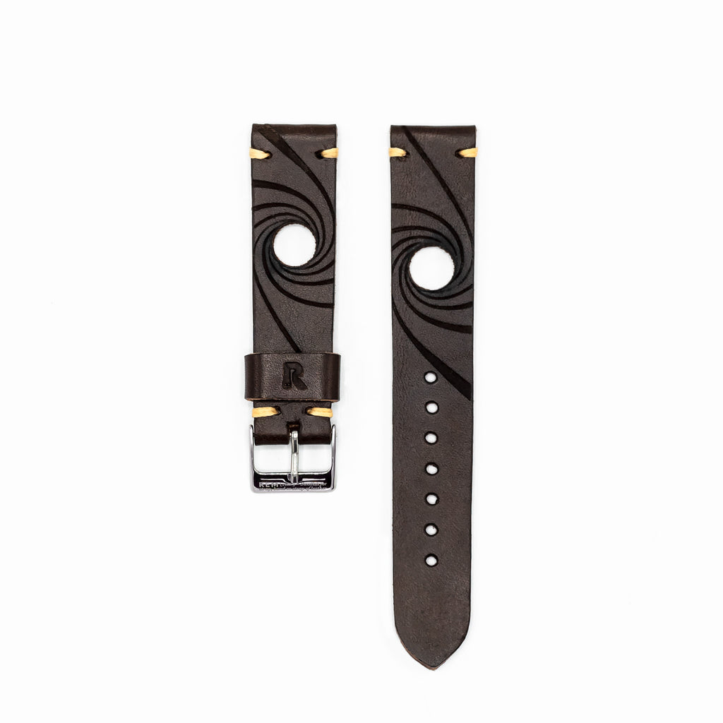 REM – Gun Barrel – Perforated watch strap – REM Straps